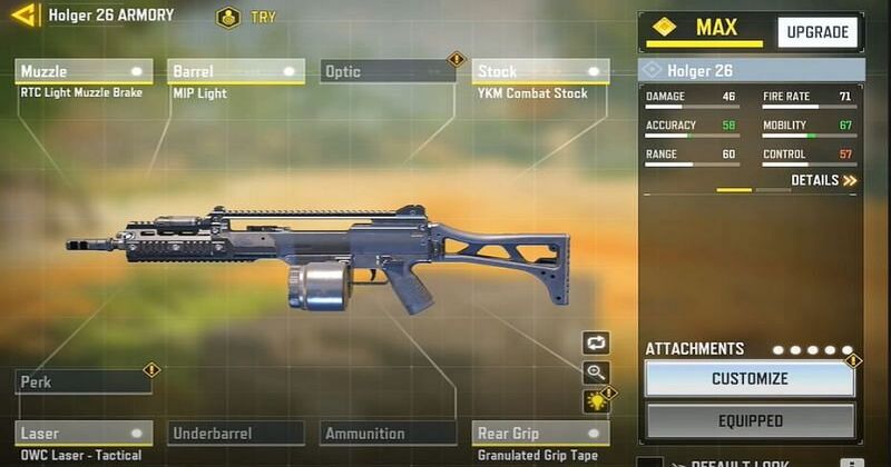 CALL OF DUTY: Mobile Weapon Guide — Holger 26 is the New Beast-Game ...